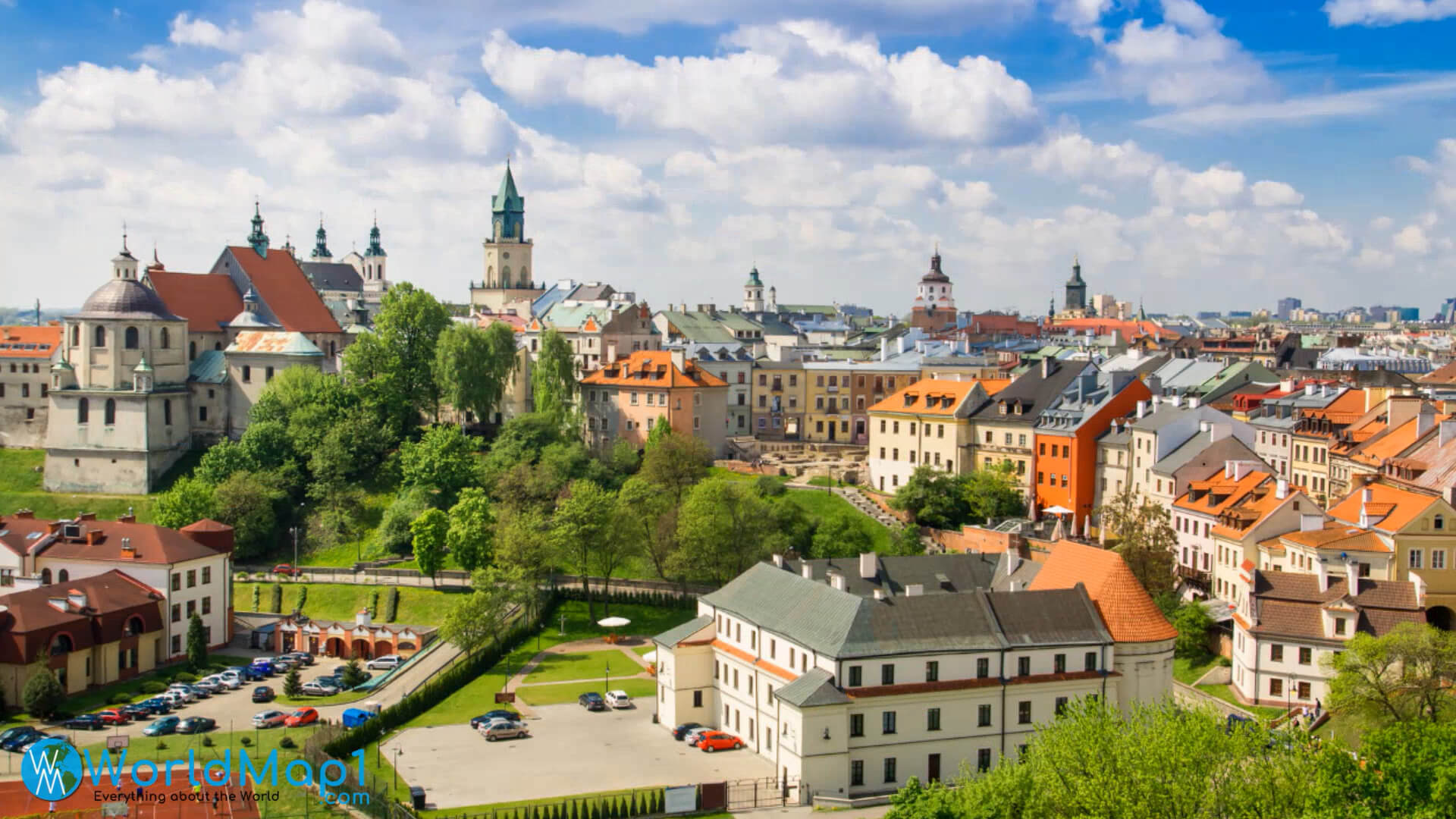 Large Poland Maps