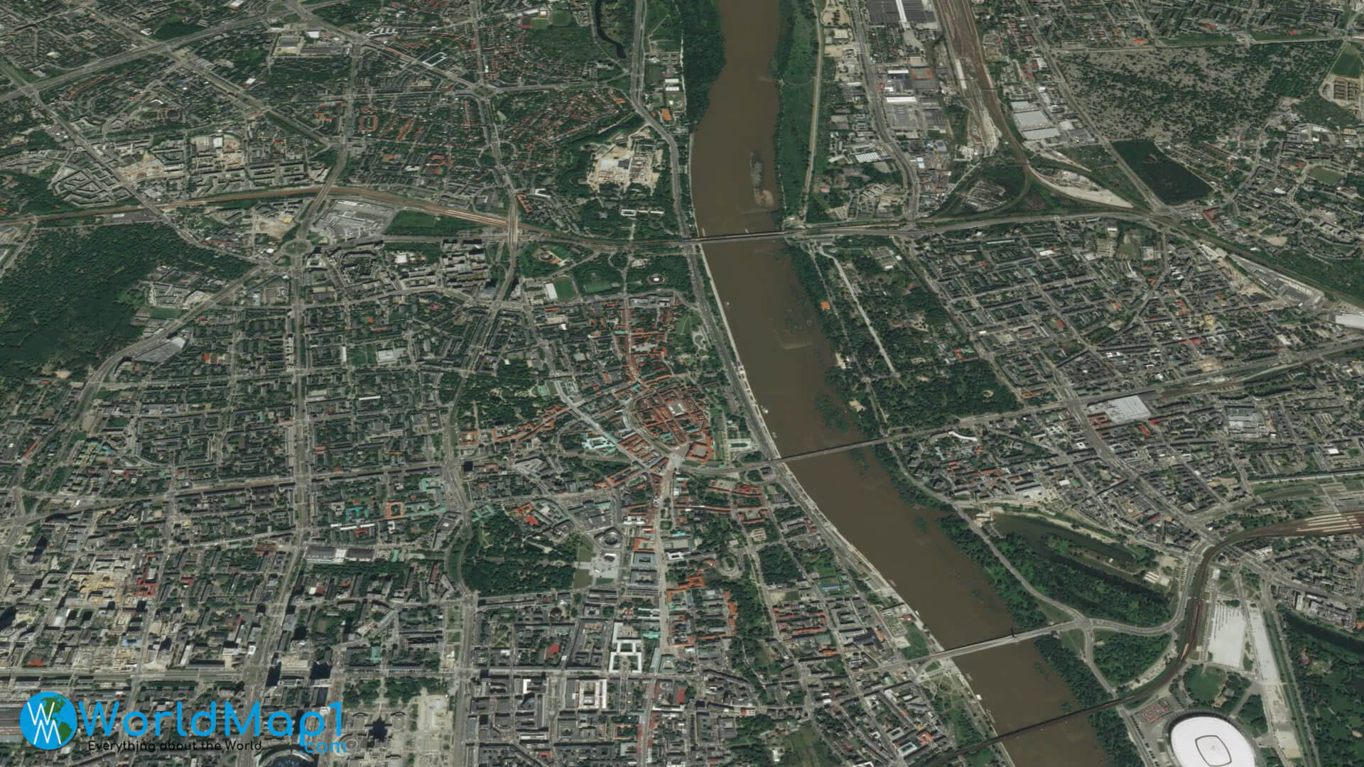 Printable Aerial View Maps