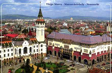 Targu Mures Map - Romania