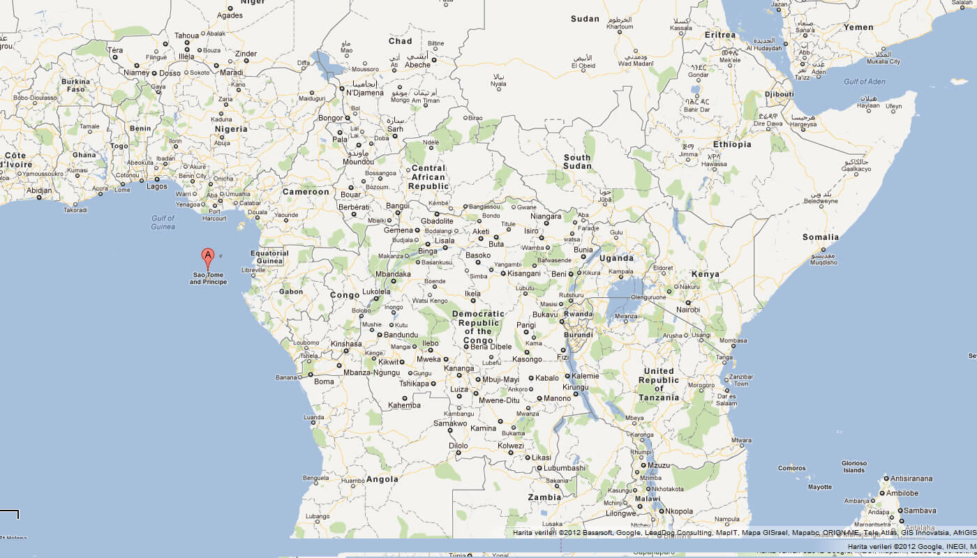 Sao Tome and Principe Map