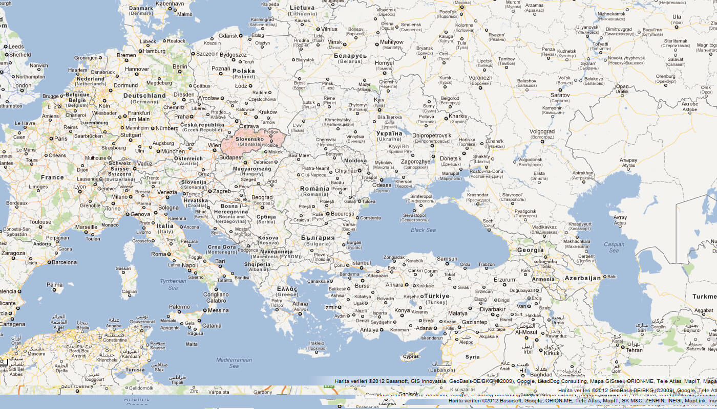 Slovakia Map