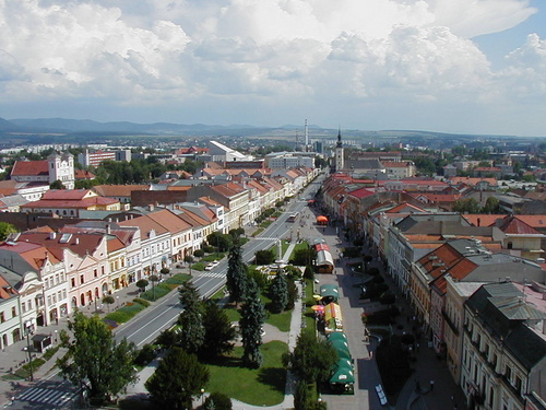 Presov Map - Slovakia