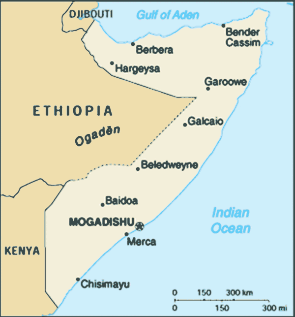 Somalia Map