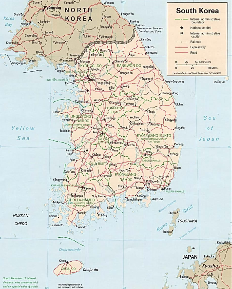 incheon Map - South Korea