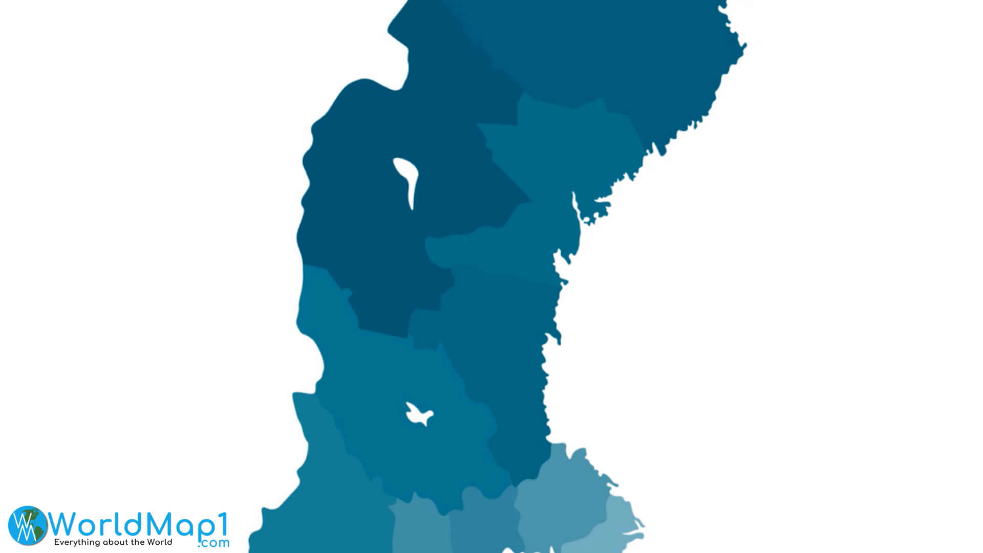 High Detailed Sweden Map