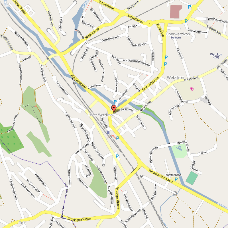 Herisau Map - Switzerland