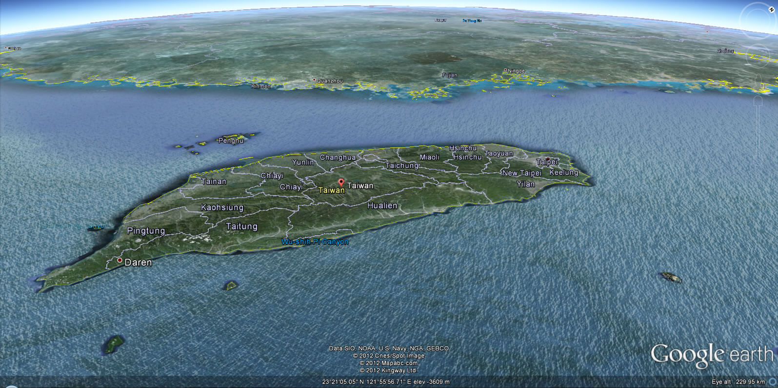Taiwan Map