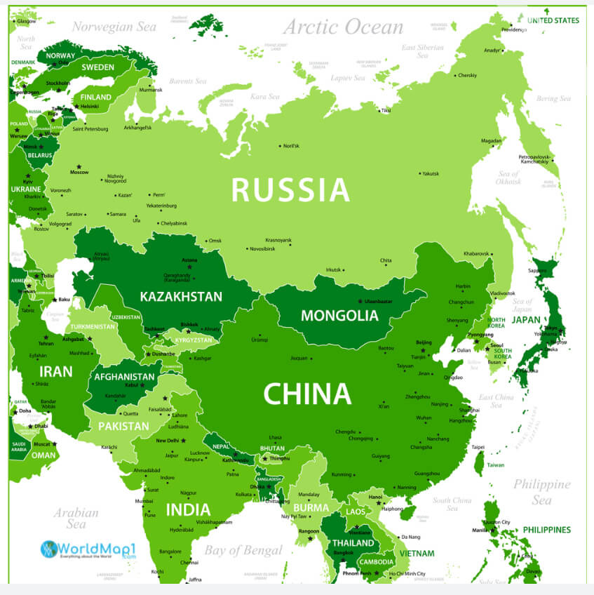 Where is Taiwan in the World