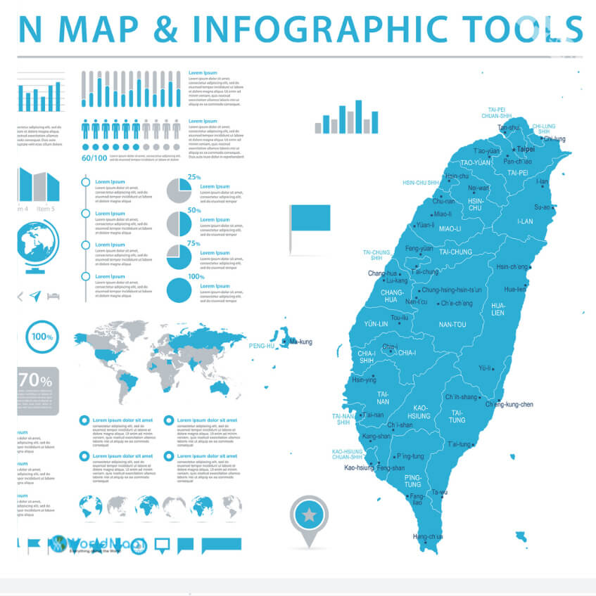 A Collection of Taiwan Maps