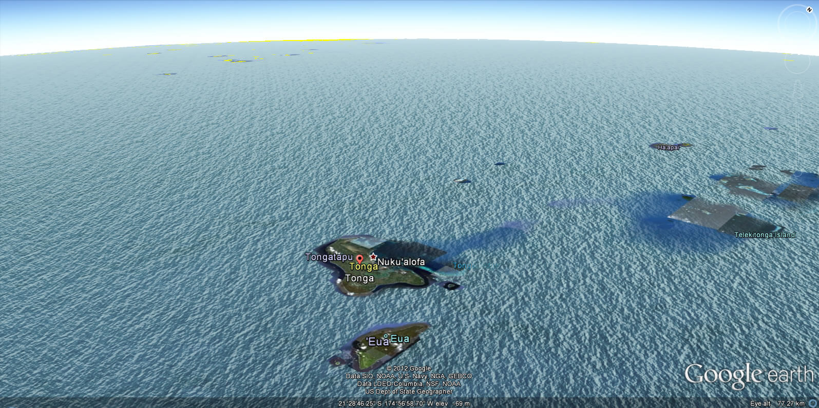 Tonga Map - Tonga