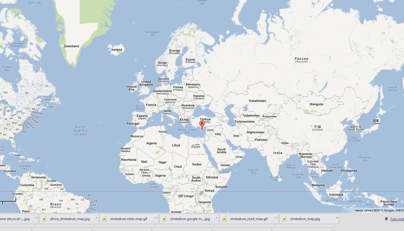 North Cyprus Map - Turkey