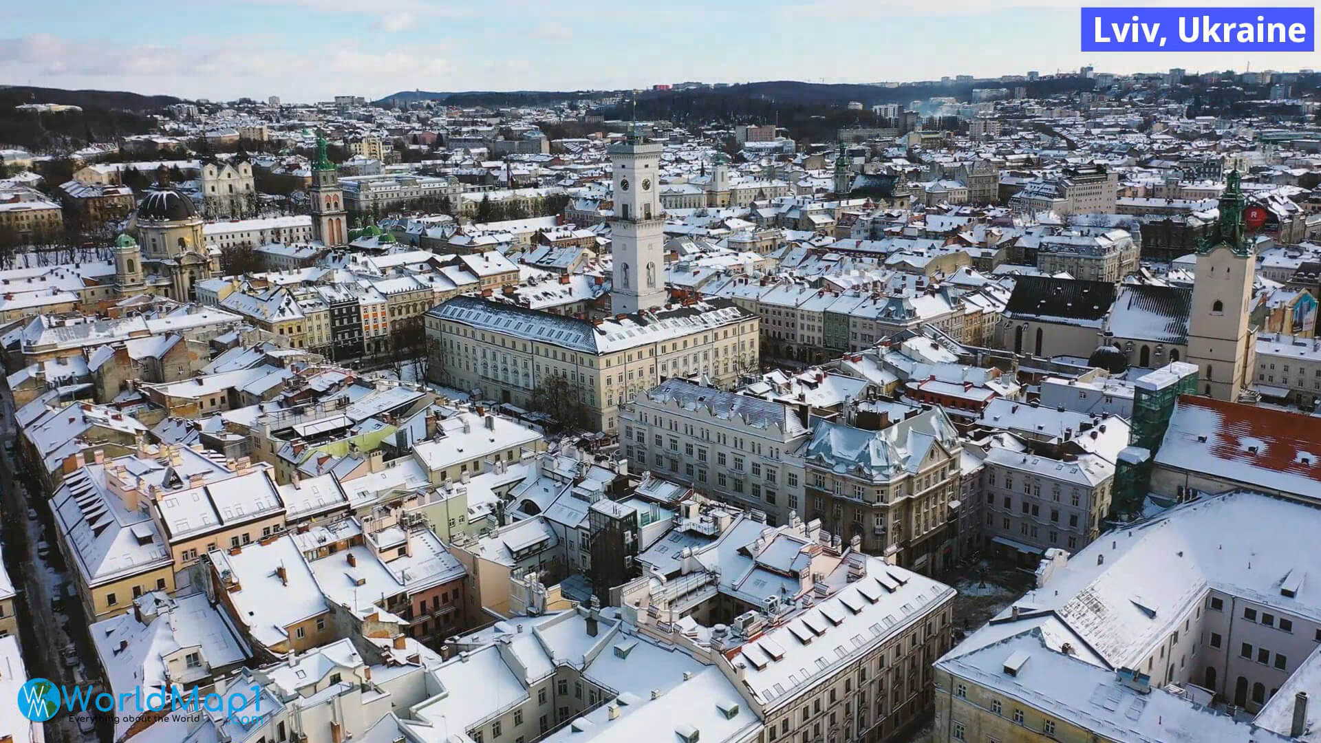 Lviv Map - Ukraine