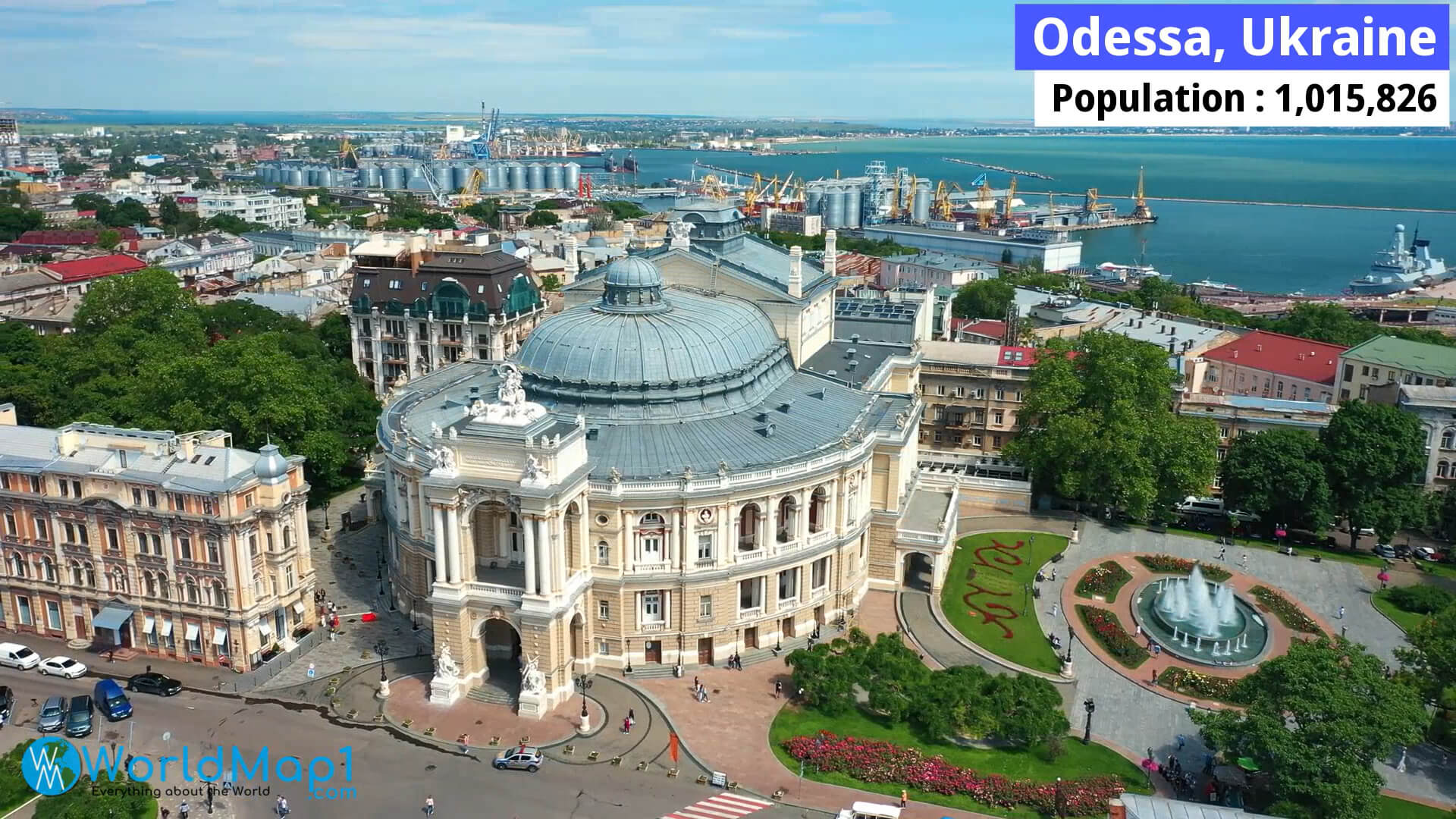 Odessa Map - Ukraine