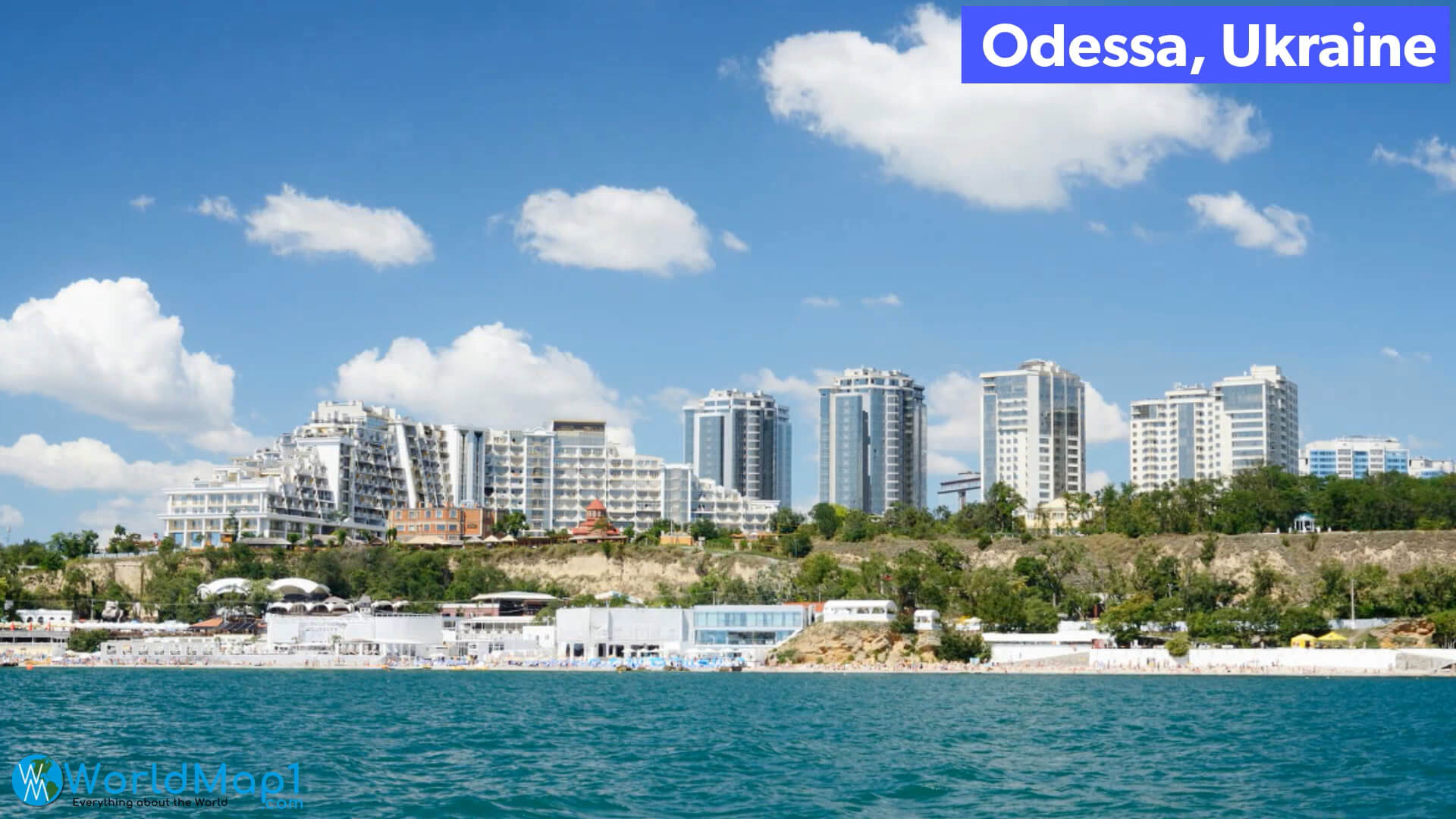 Odessa Map - Ukraine