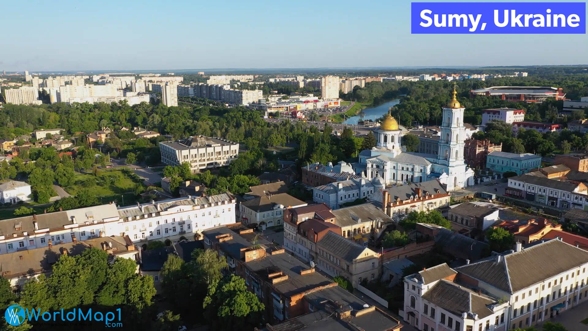 Sumy Map - Ukraine
