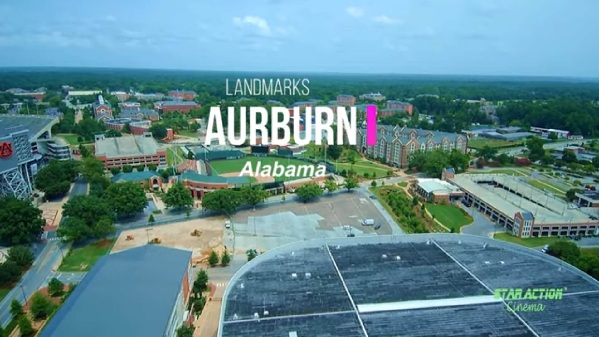 Auburn, Alabama Map
