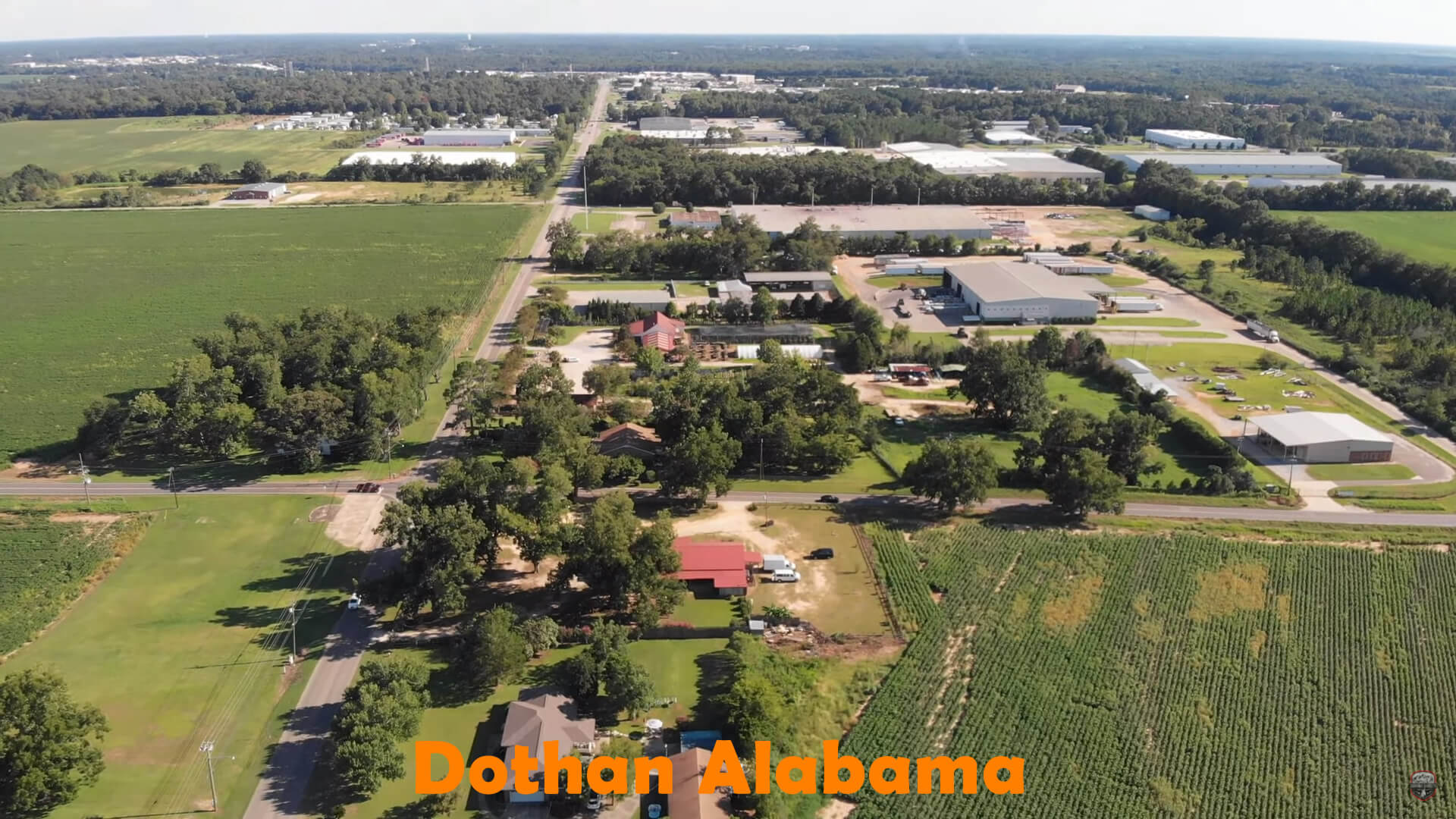 Dothan, Alabama Map