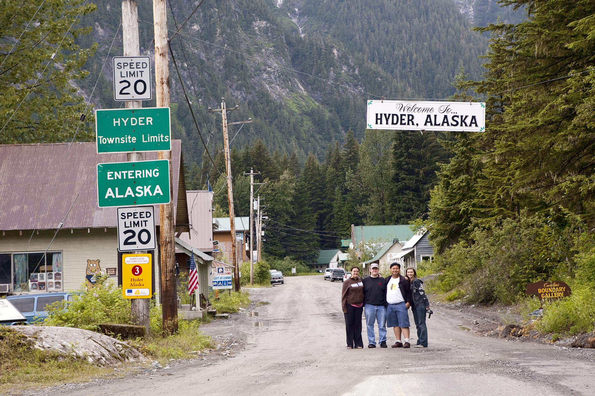Hyder, Alaska Map
