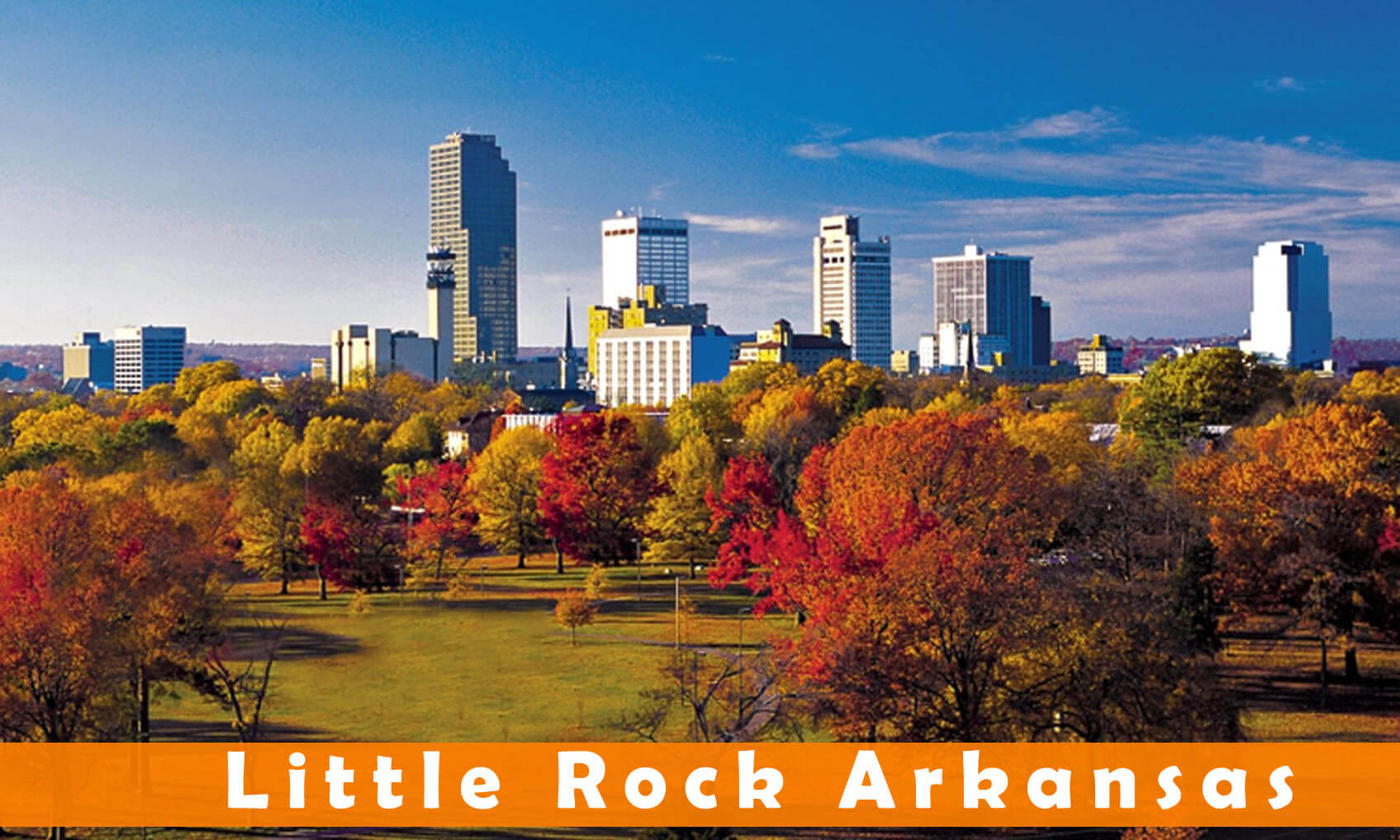 Little Rock Arkansas Map - United States