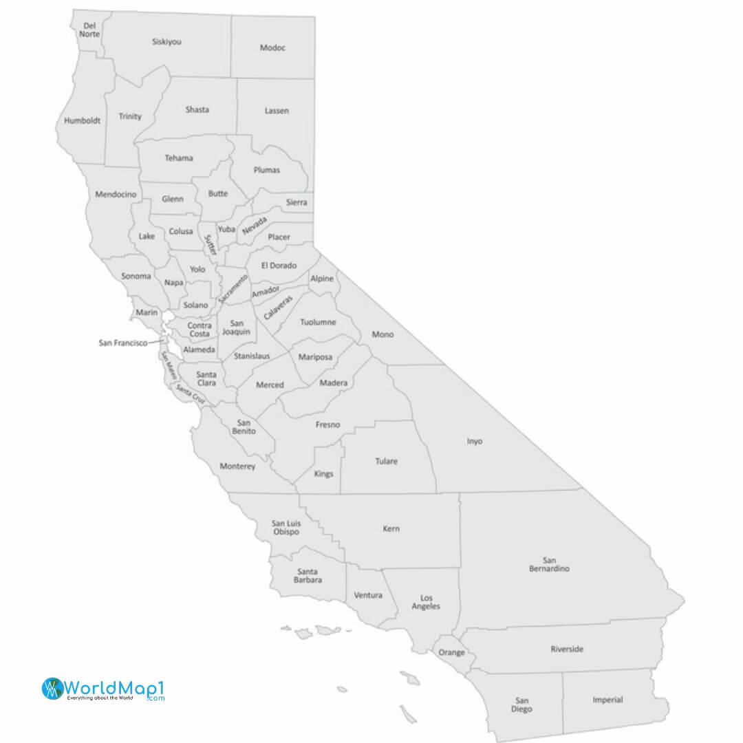Where is Located California in the US and Cities Map of Cali