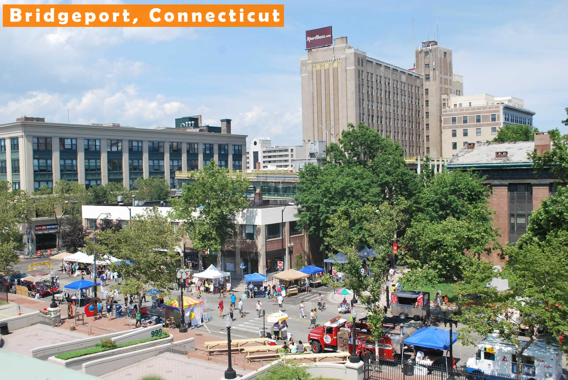 Bridgeport Connecticut Map - United States