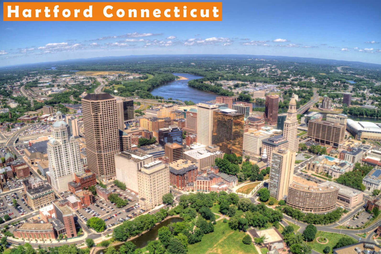 Hartford Connecticut Map - United States