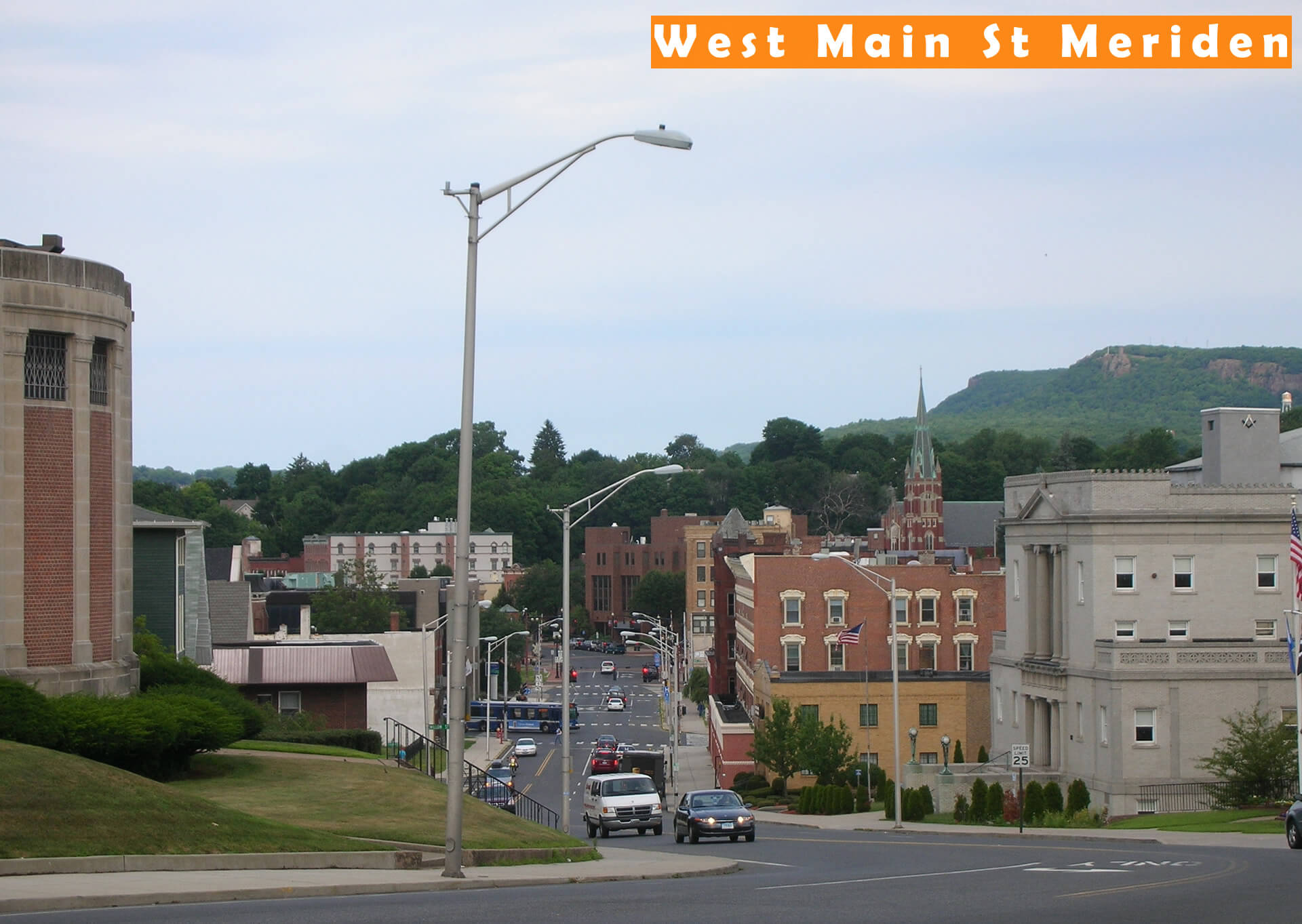 Meriden Connecticut Map - United States