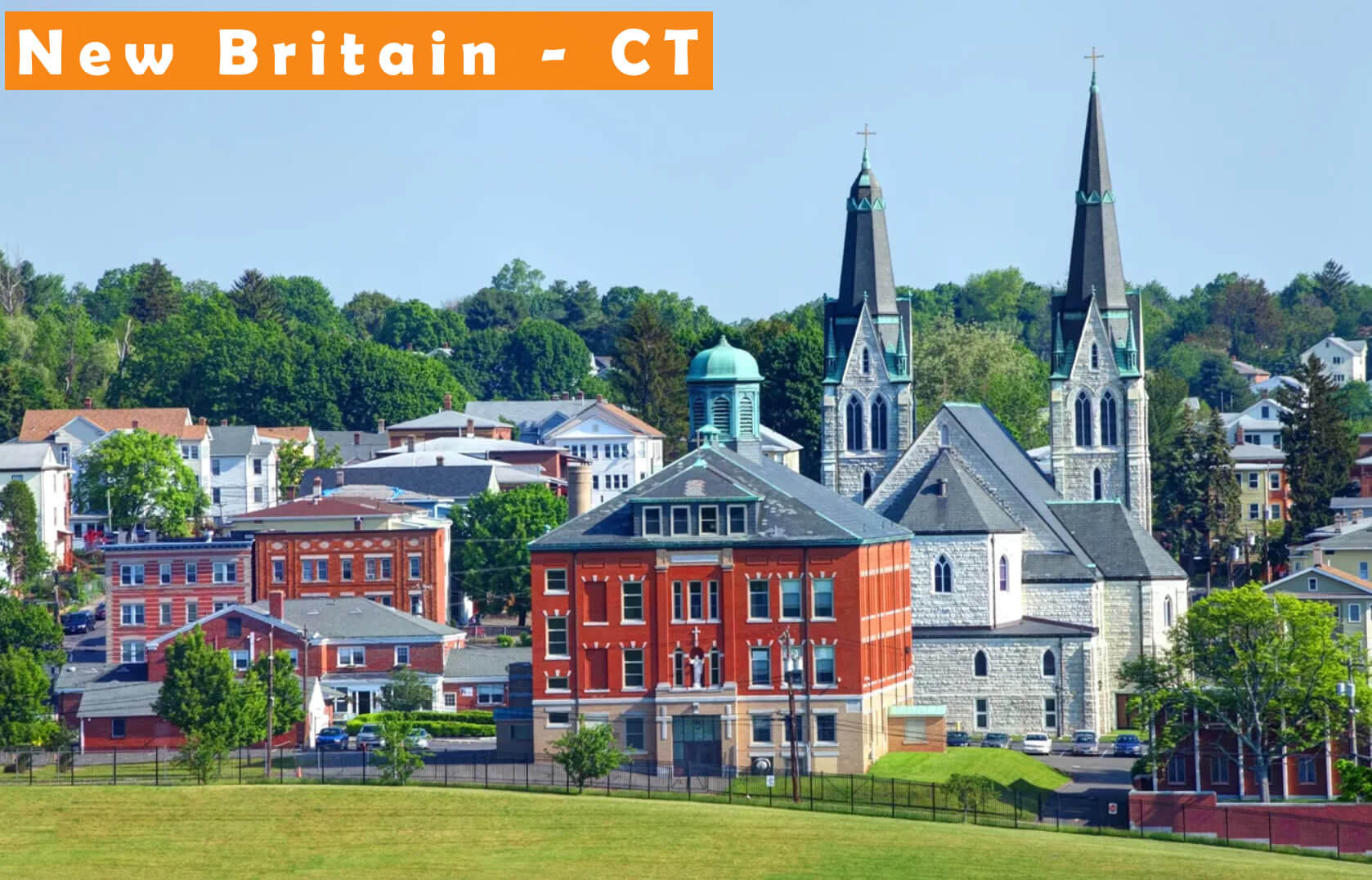 New Britain, Connecticut Map