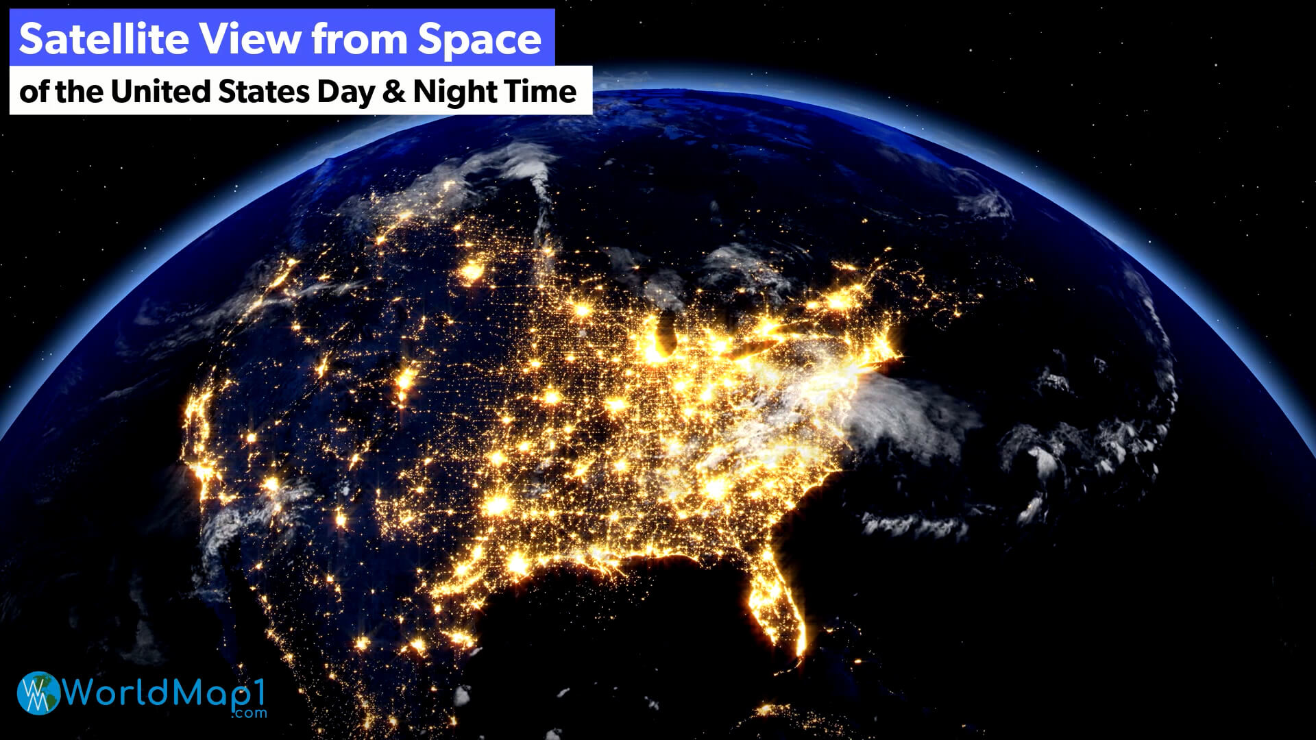 Free Printable United States Map with States