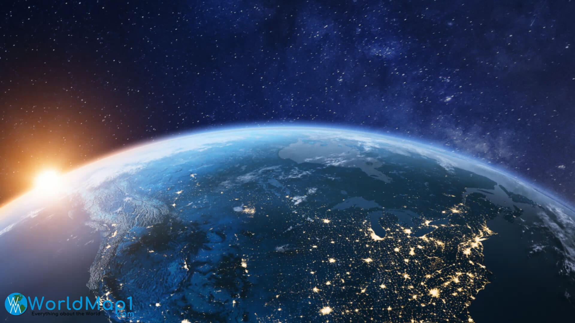 United States Earth Map and Satellite Images