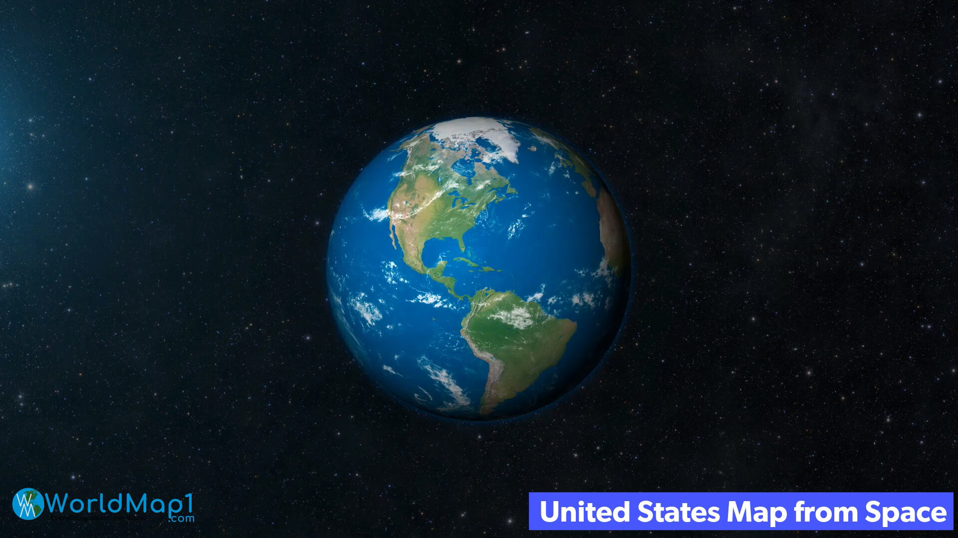 United States Earth Map and Satellite Images