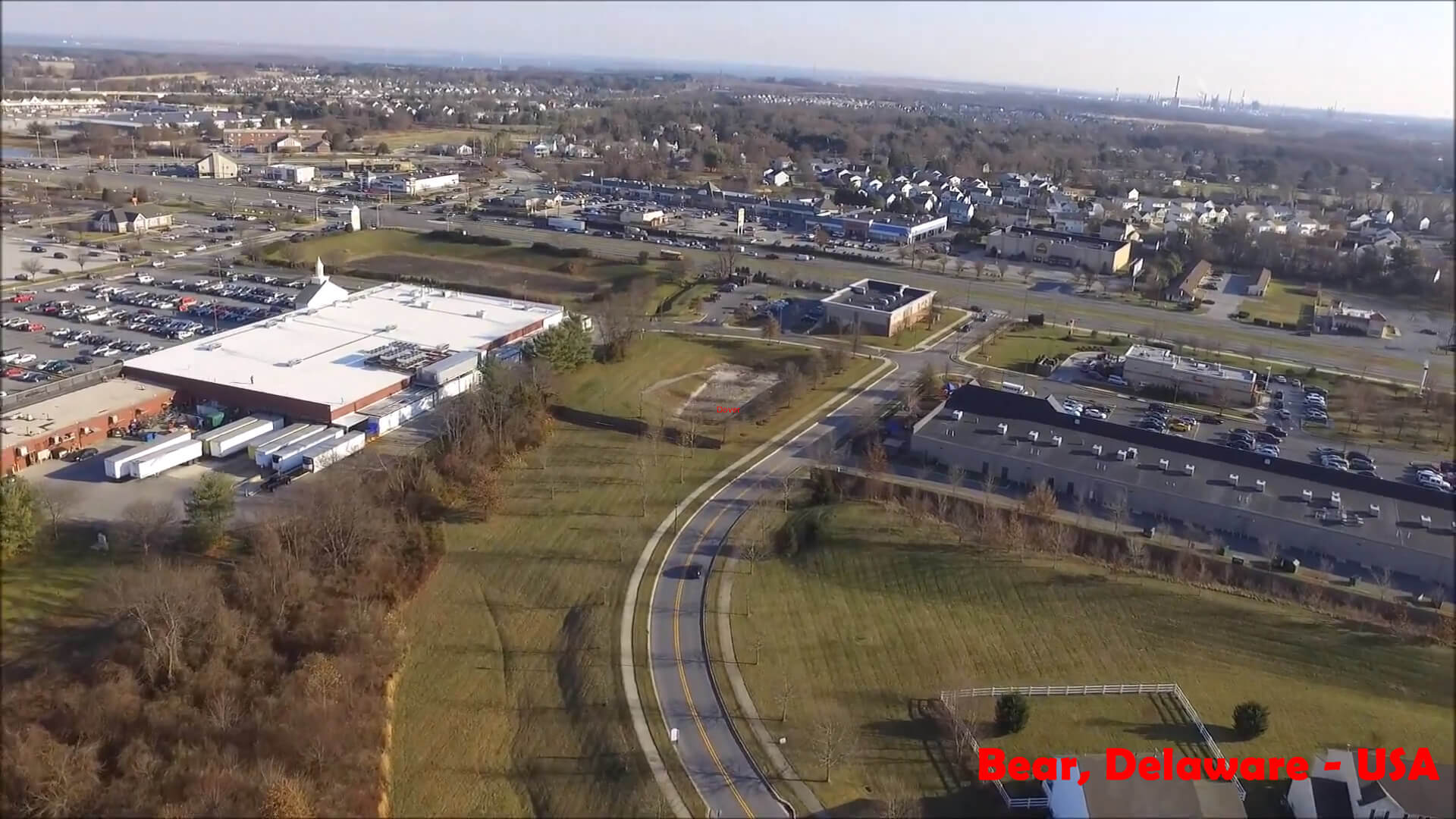 Bear Delaware Map - United States