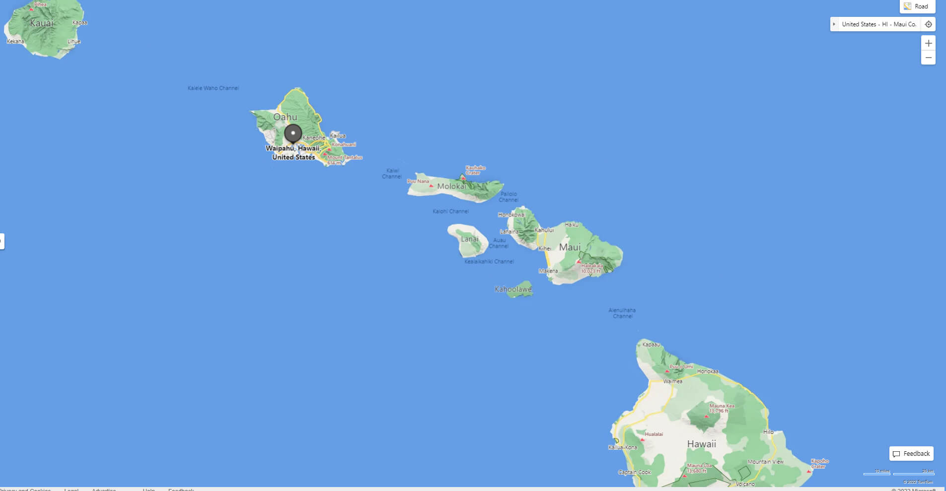 Waipahu, Hawaii Map