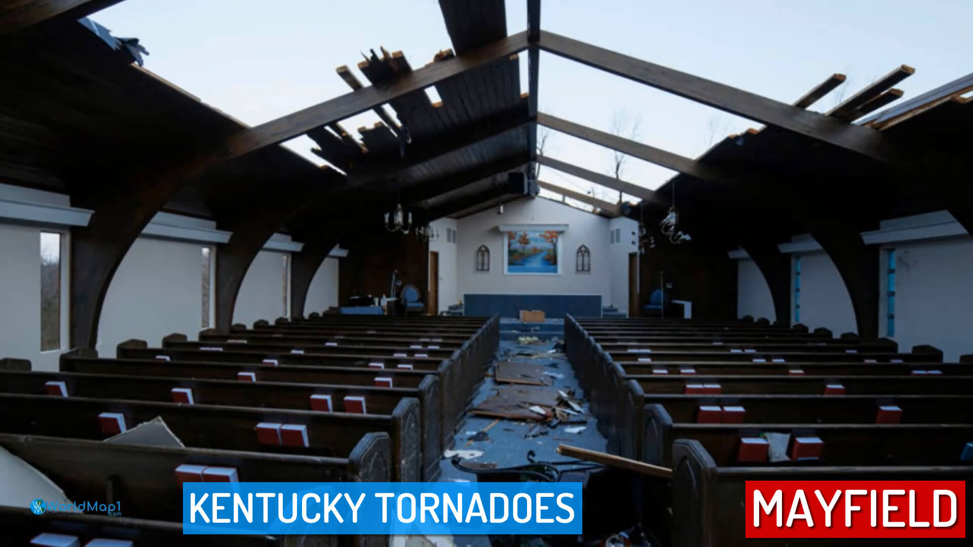 Deadly Kentucky Tornadoes Significant Damage Mayfield