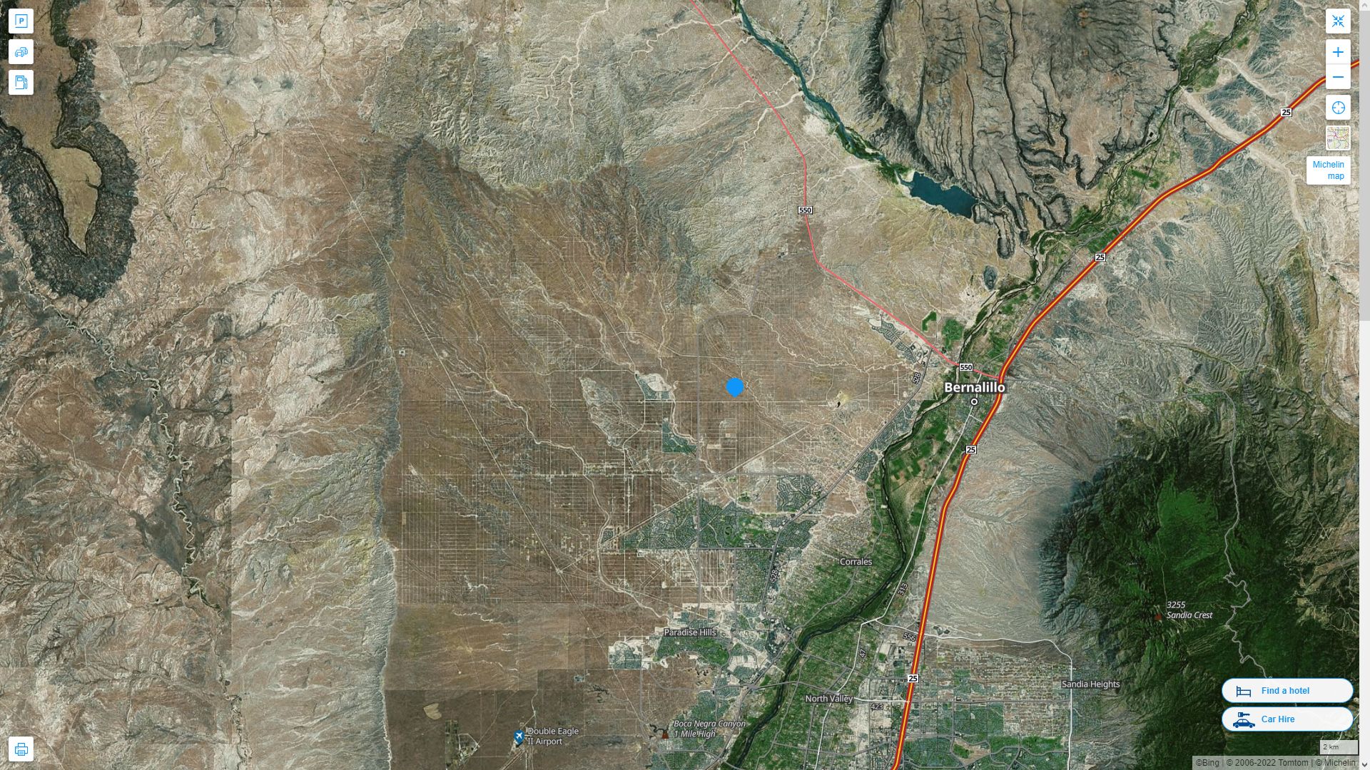 Rio Rancho, New Mexico Map