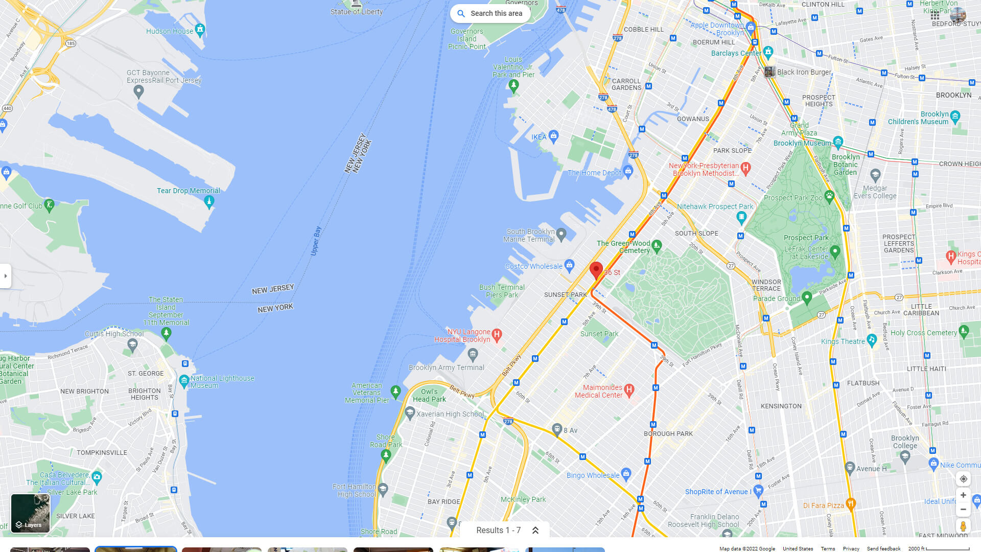 Where is 36th Street Subway Station in Brooklyn, New York Ci