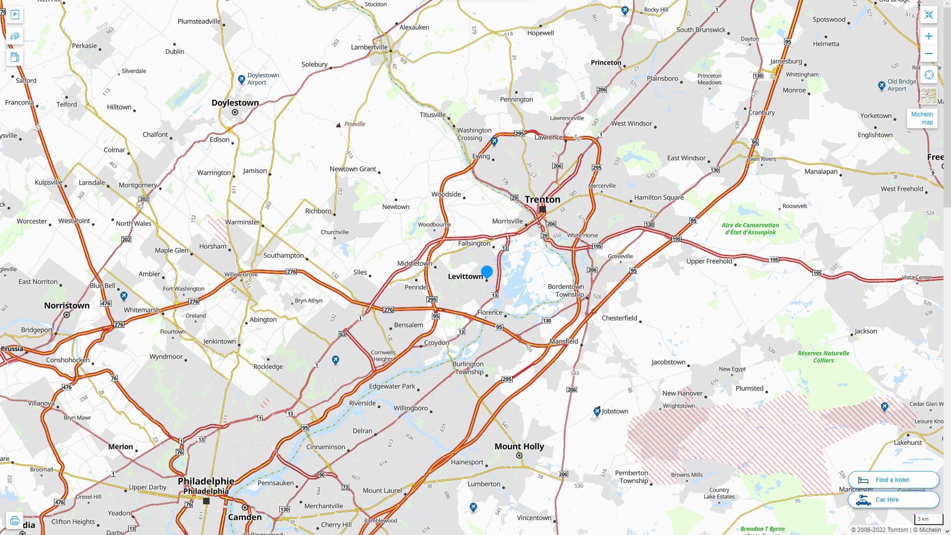 Levittown Pennsylvania Map - United States