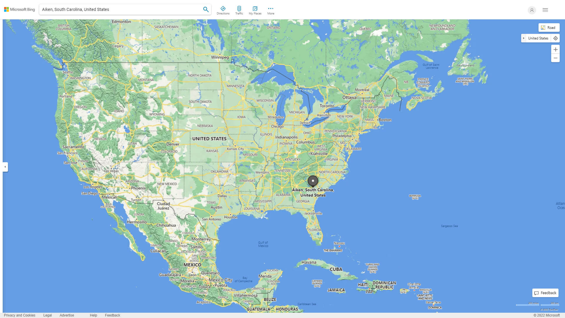 Aiken, South Carolina Map