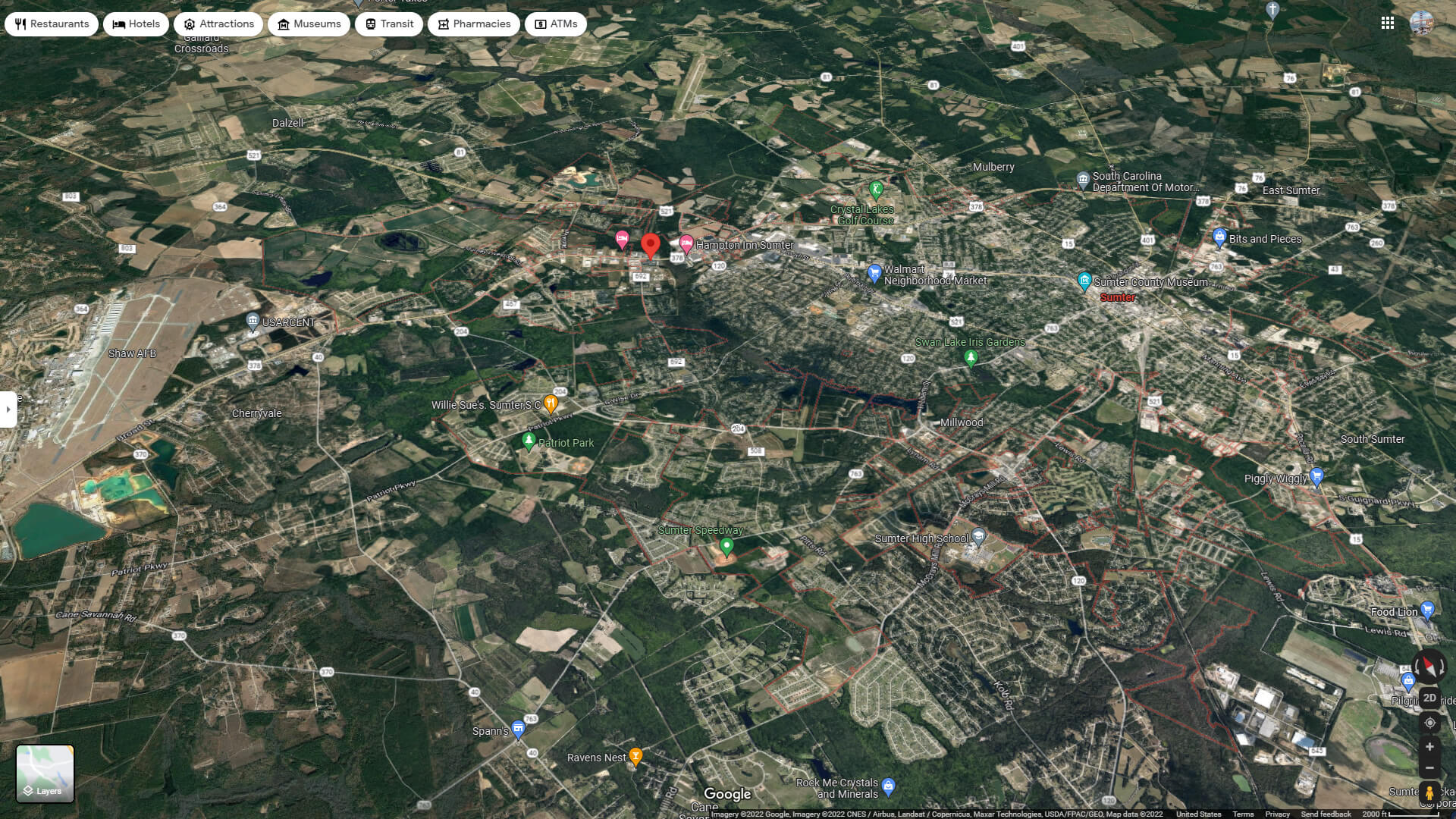 Sumter Sc Property Map at Oscar Godson blog