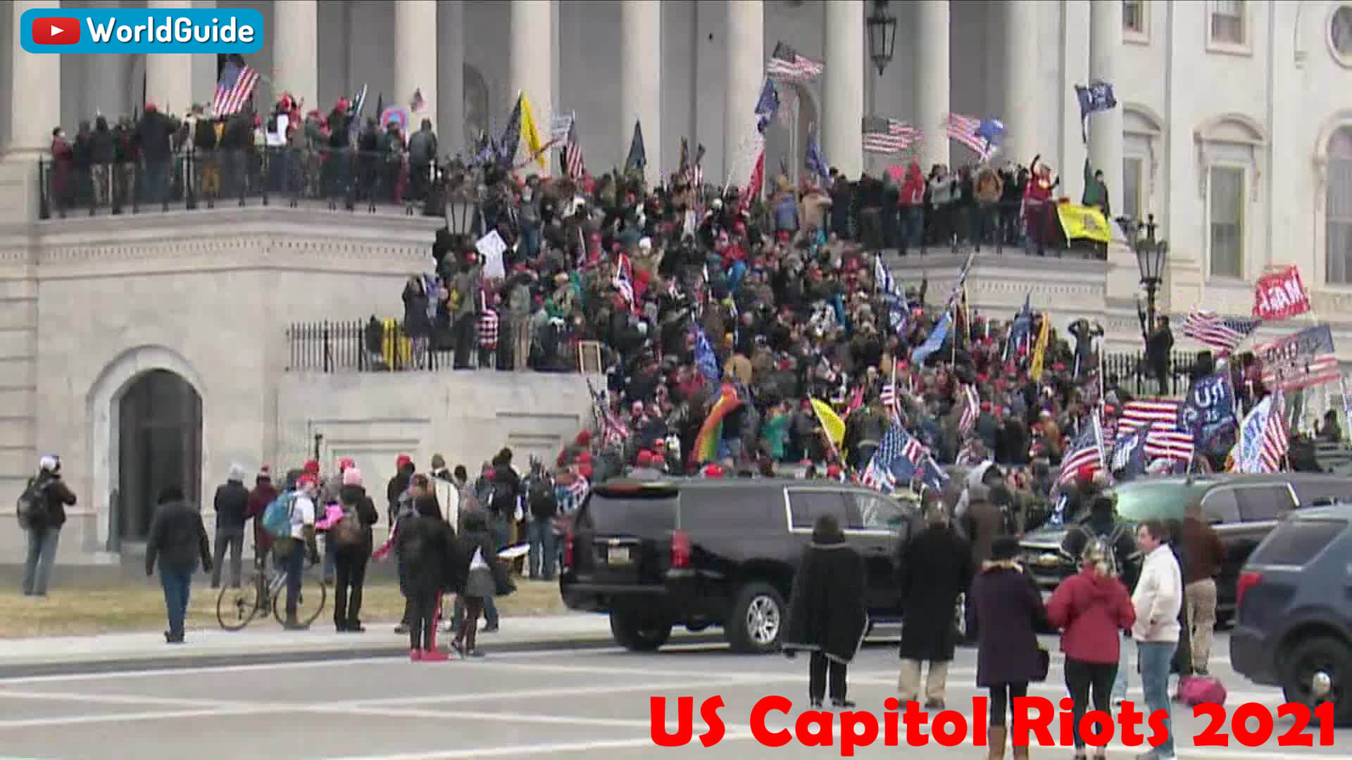 The US Capitol, History, Aerial View and US Capitol Riot